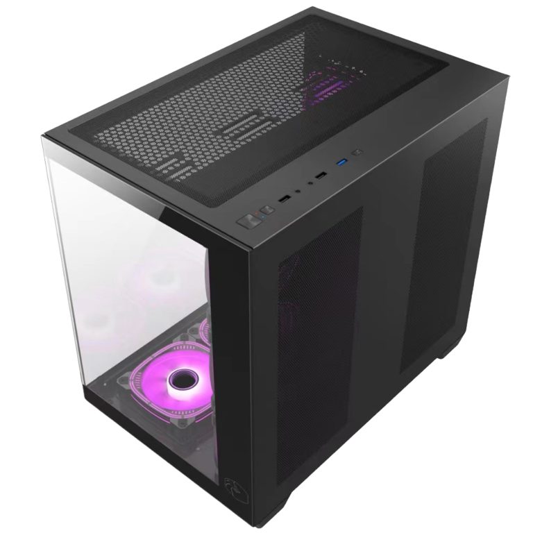 Gametech Prime V2 Button Controlled RGB 7x120mm Fan Gaming Computer ...